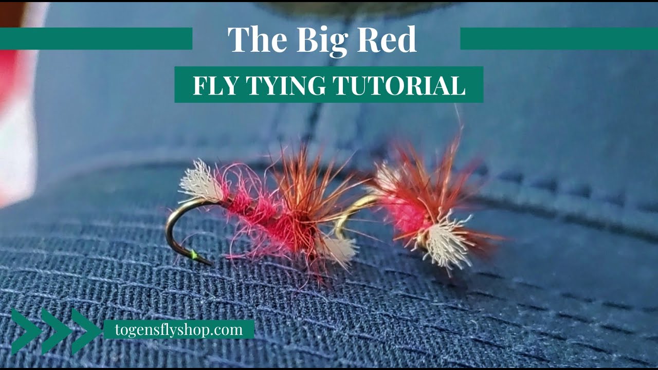 The Big Red - Fly Tying Tutorial - YouTube