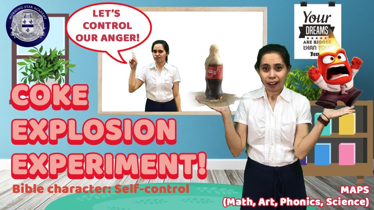 COKE EXPLOSION EXPERIMENT || MSA MAPS CLASS - YouTube