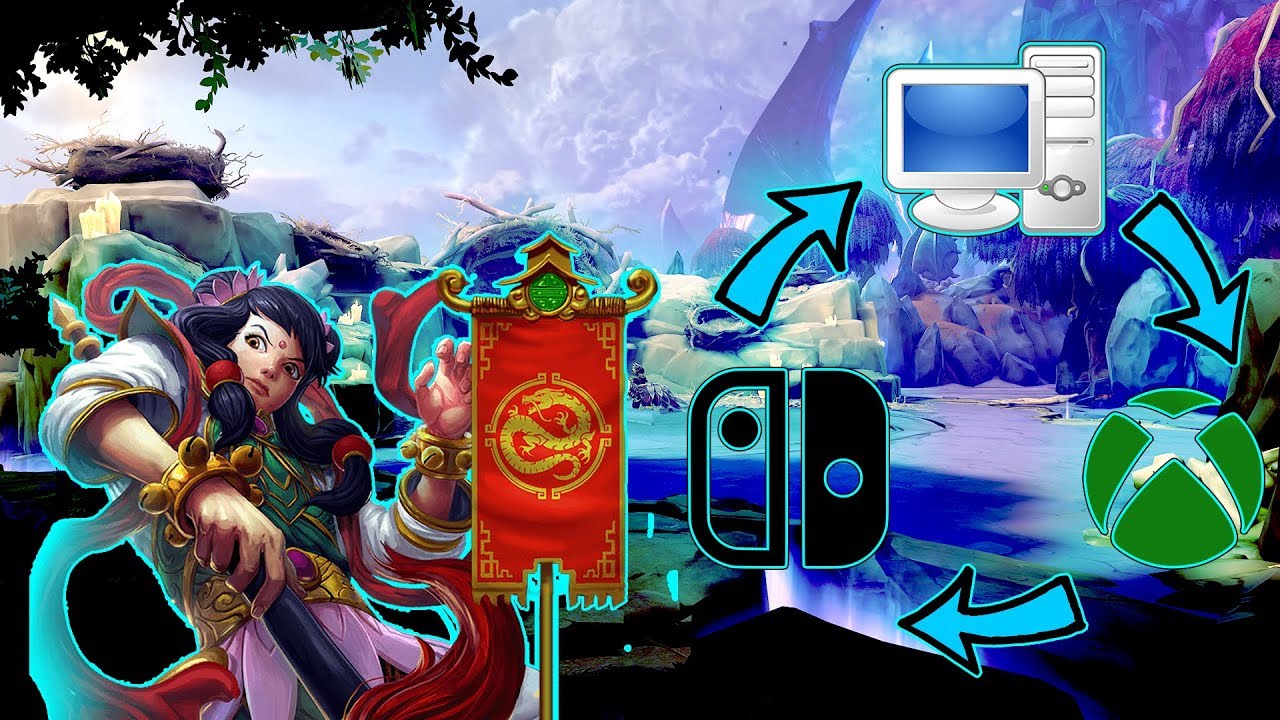 Jugando en Crossplay | Scrim vs Masters de XBOX | Smite Scrim ...