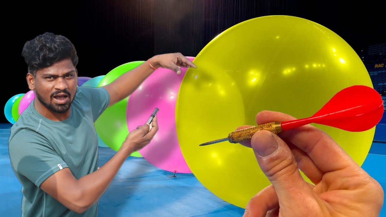 Balloon Popping Challenge | winner will get 1000₹ - YouTube