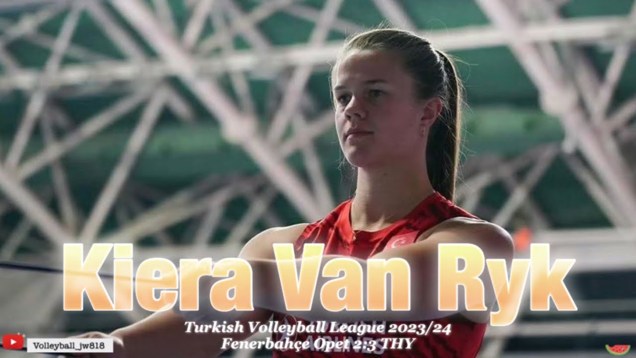 Kiera Van Ryk │ 7 ACE │ FENERBAHÇE OPET vs TÜRK HAVA YOLLARI │ Turkish ...