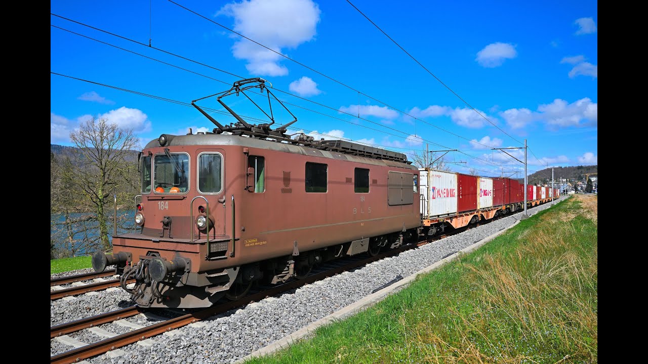 Bahnverkehr März 2024: BLS Re425, Beacon Vectron, SBB Re620, Re420 ...