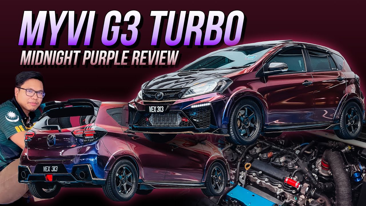 MYVI G3 TURBO Midnight Purple | Full Review - YouTube