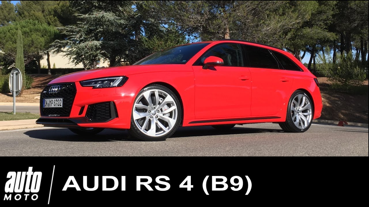 Audi RS4 (B9) 2018 Essai POV Paul Ricard Auto-Moto.com - YouTube