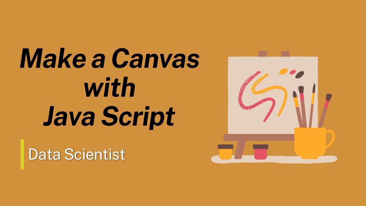 Make a Canvas with JavaScript - YouTube