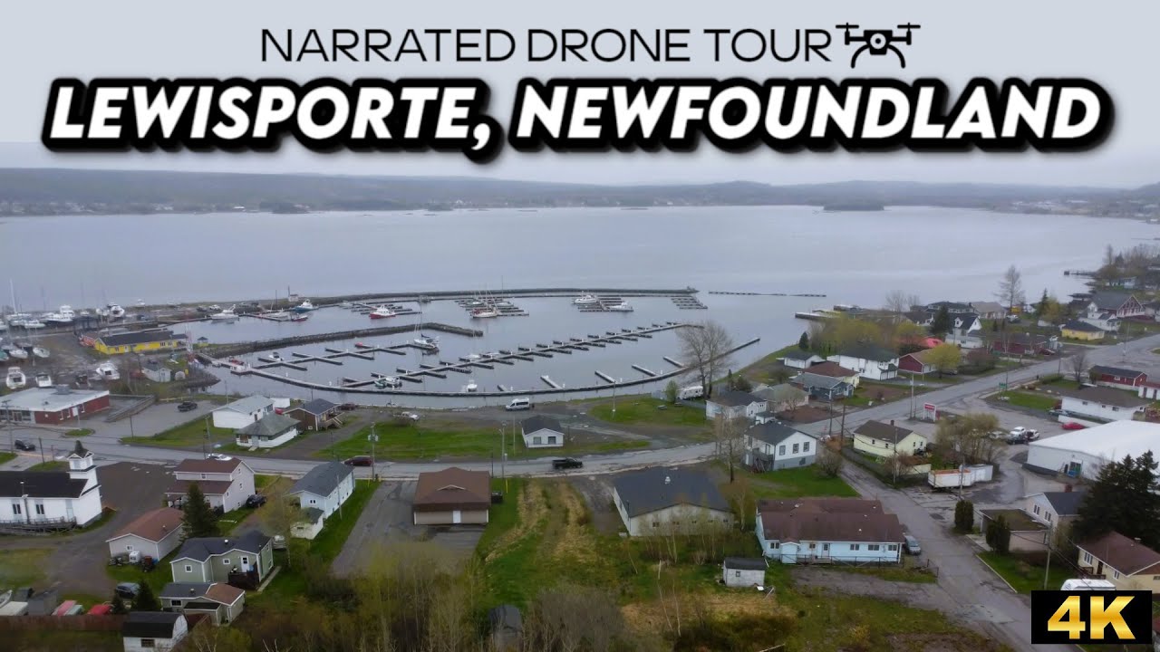 🌊 Lewisporte, Newfoundland| Aerial 4K Drone Adventure 🚁🏞️ - YouTube