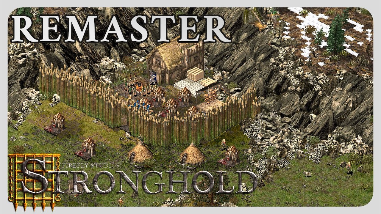 Von Wölfen getötet! | Stronghold Remaster #M2 - YouTube