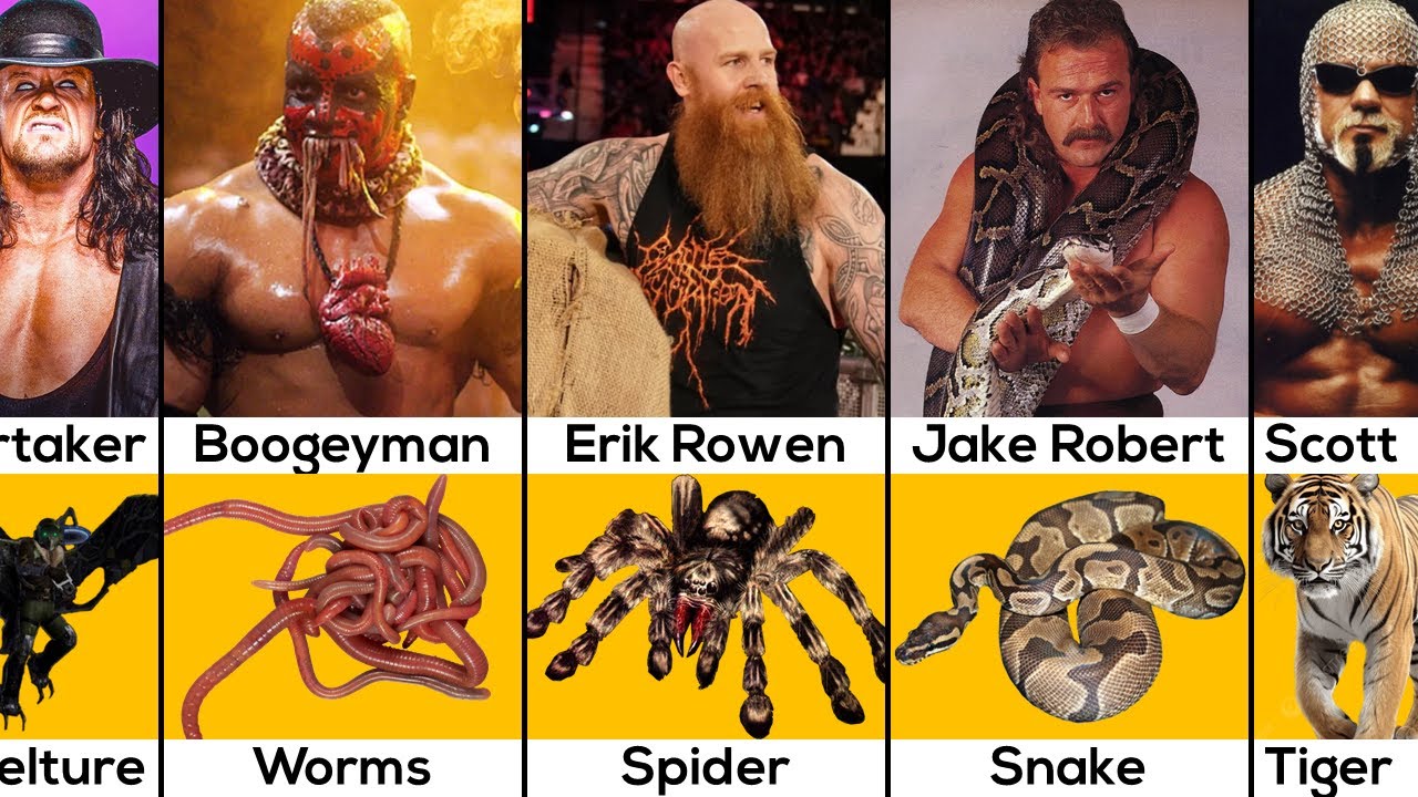 WWE Superstars Who Brought Animals To The Ring - YouTube