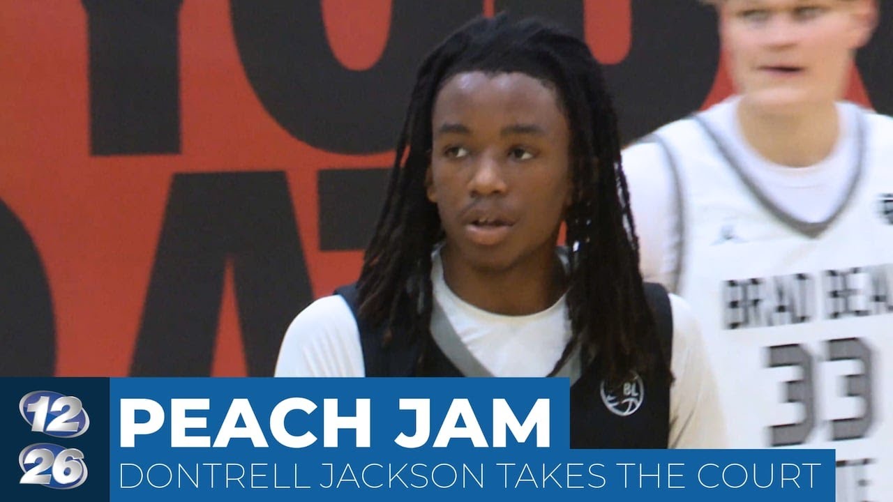 Local basketball talents takes to the court at Peach Jam - YouTube