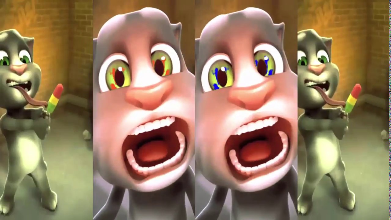 Learn Colors My Talking Tom || Animation Cartoon Funny PlayGames17 ...