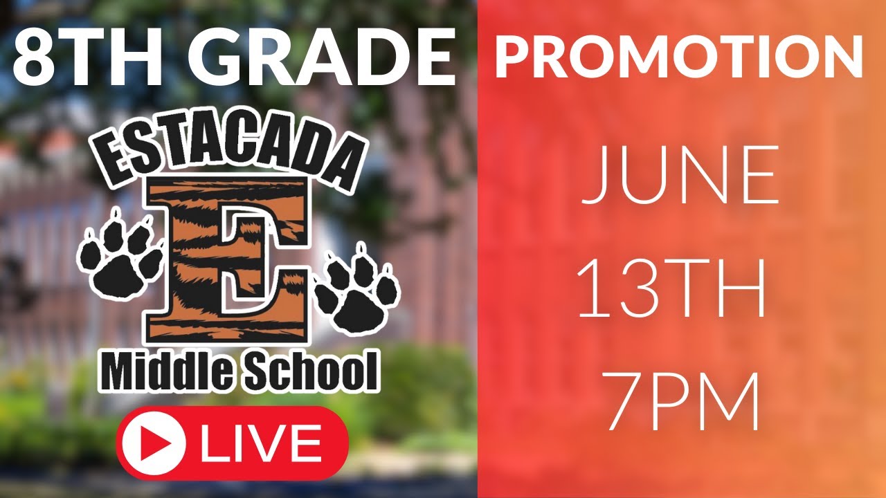 8th Grade Promotion - June 13th 7pm - YouTube