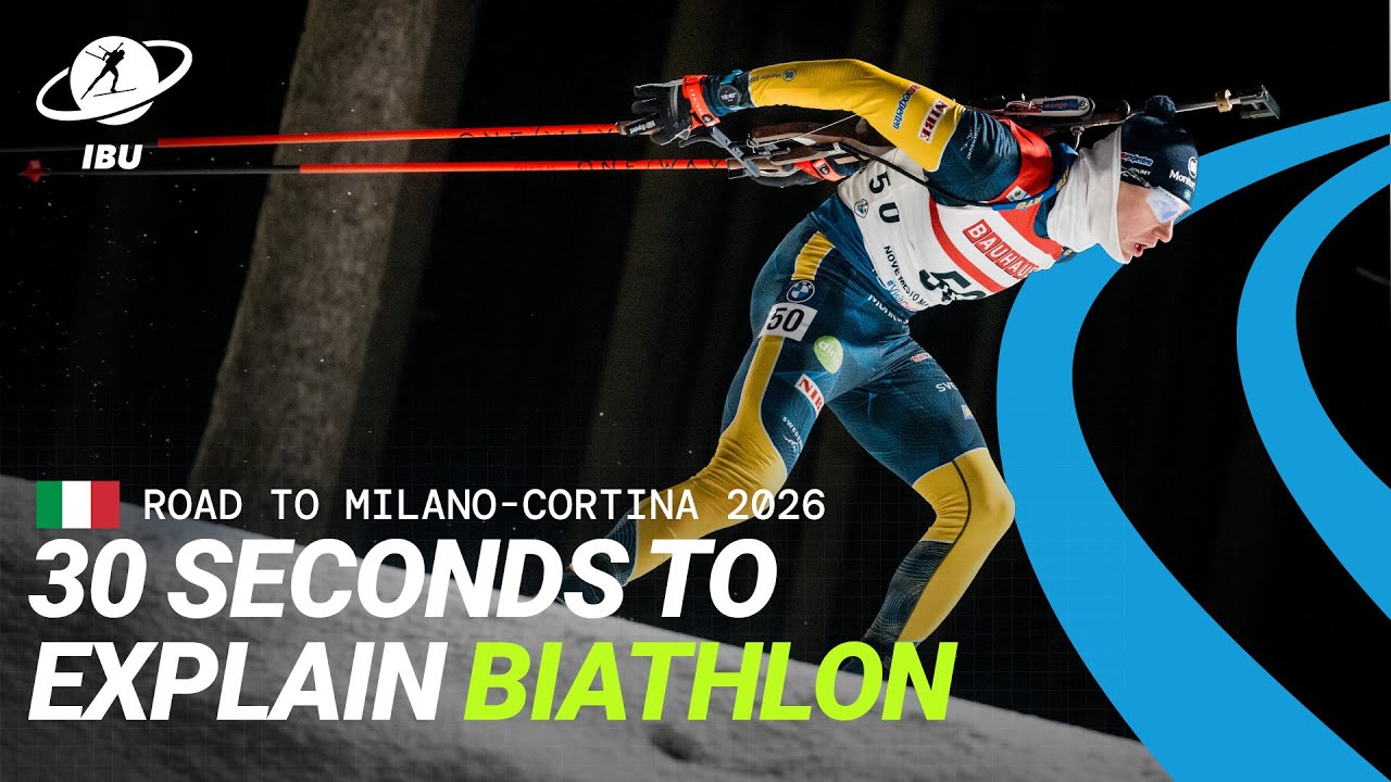 Biathletes Try to Explain Biathlon in 30 Seconds - YouTube