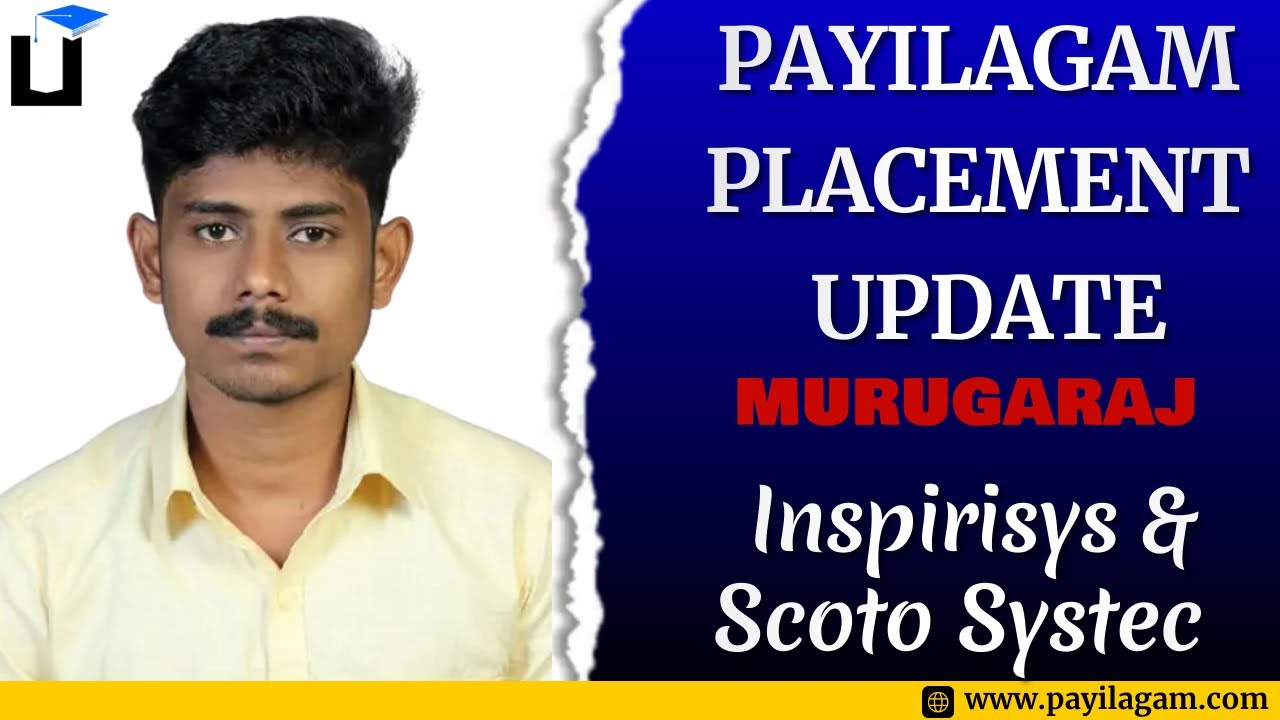 Payilagam Placement - Murugaraj (Inspirisys, Scoto Systec) - JAVA Training - Payilagam - YouTube