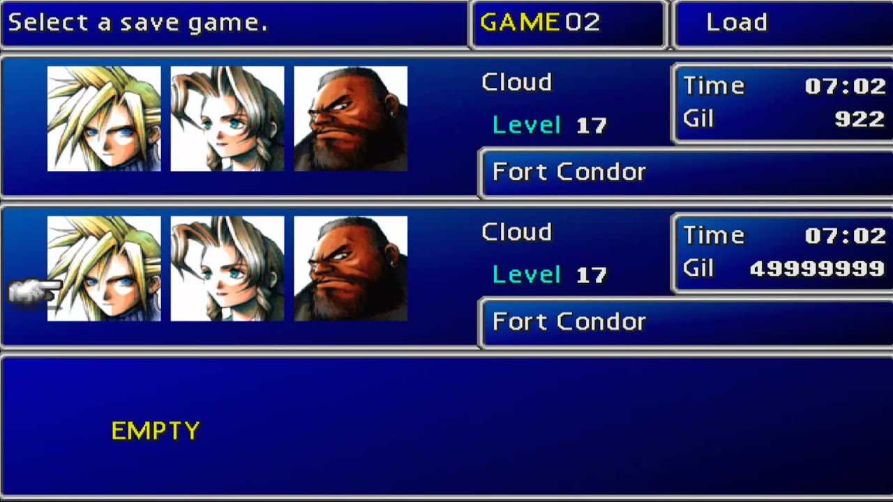 Let's Look At: Final Fantasy VII [2012]: Character Booster? - YouTube