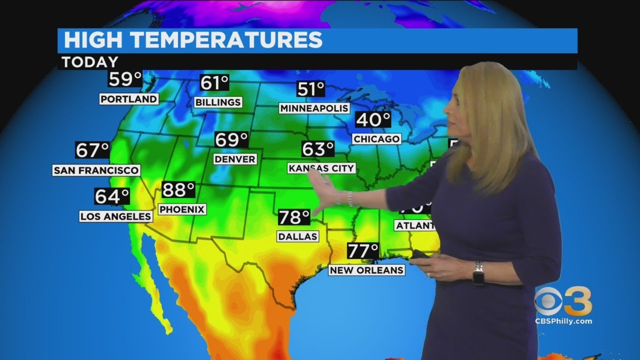 Philadelphia Weather: April Showers - YouTube