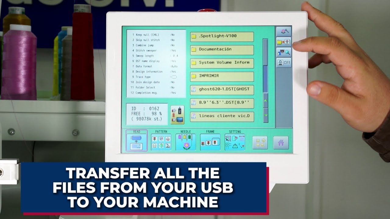 Quickly Transfer Multiple Files from USB to Your Embroidery Machine ...