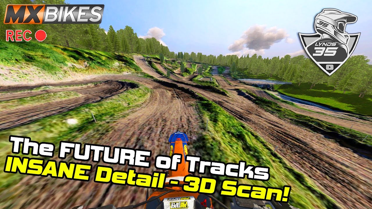 THE FUTURE OF MOTOCROSS GAMES!? - 3D Scanned Tracks - MX Bikes - YouTube