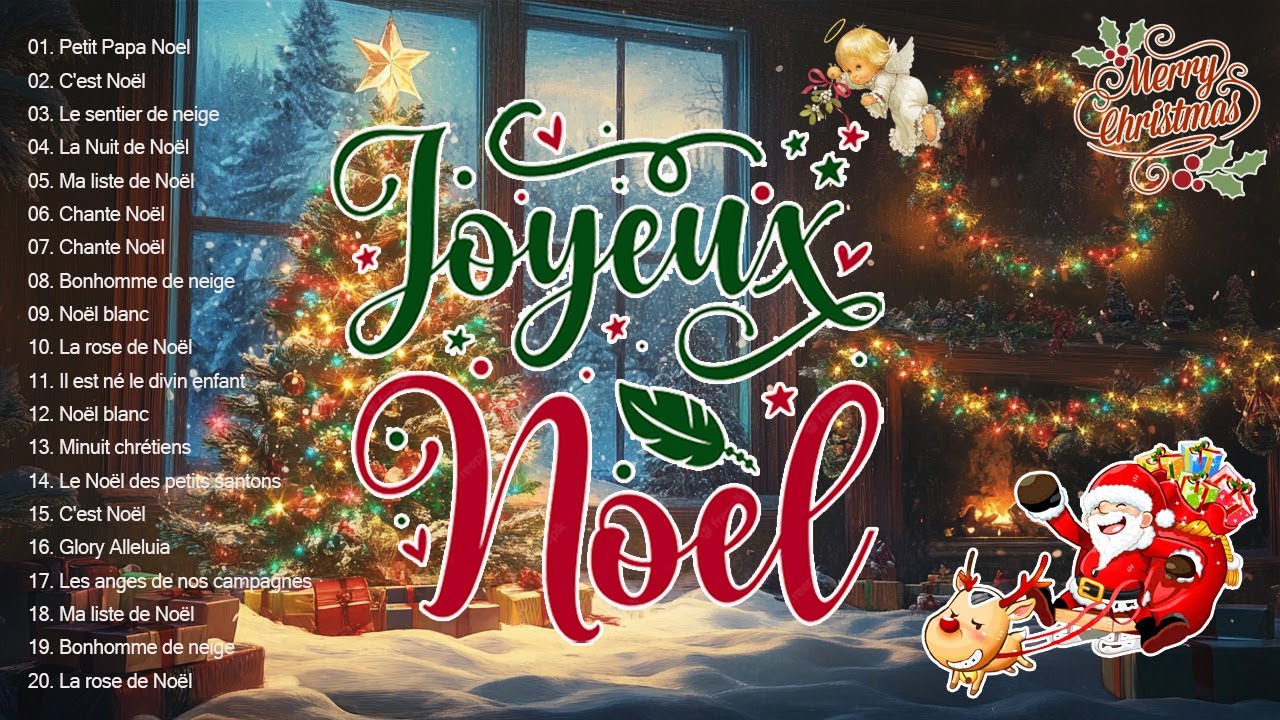 Joyeux Noël 2025 🎄 Les Plus Belles Musiques de Noël 🎄 Les Chansons ...