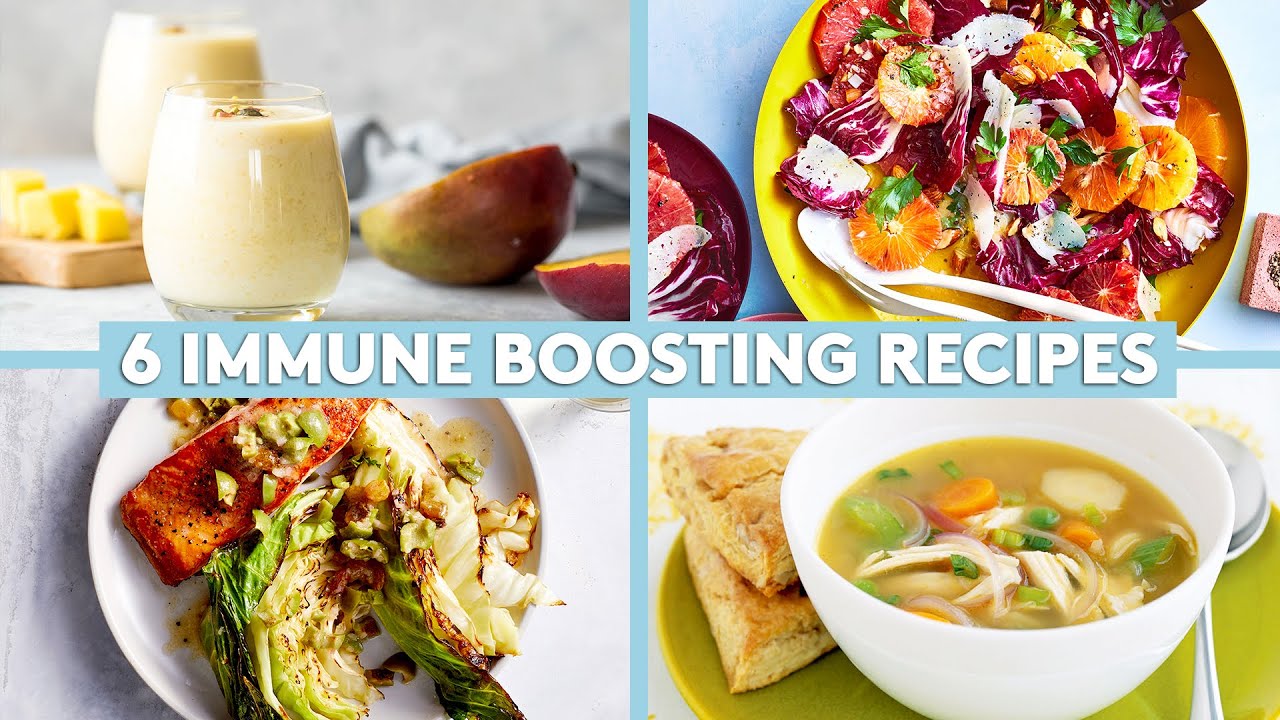 6 Simple Immune Boosting Recipes | #RealSimple - YouTube