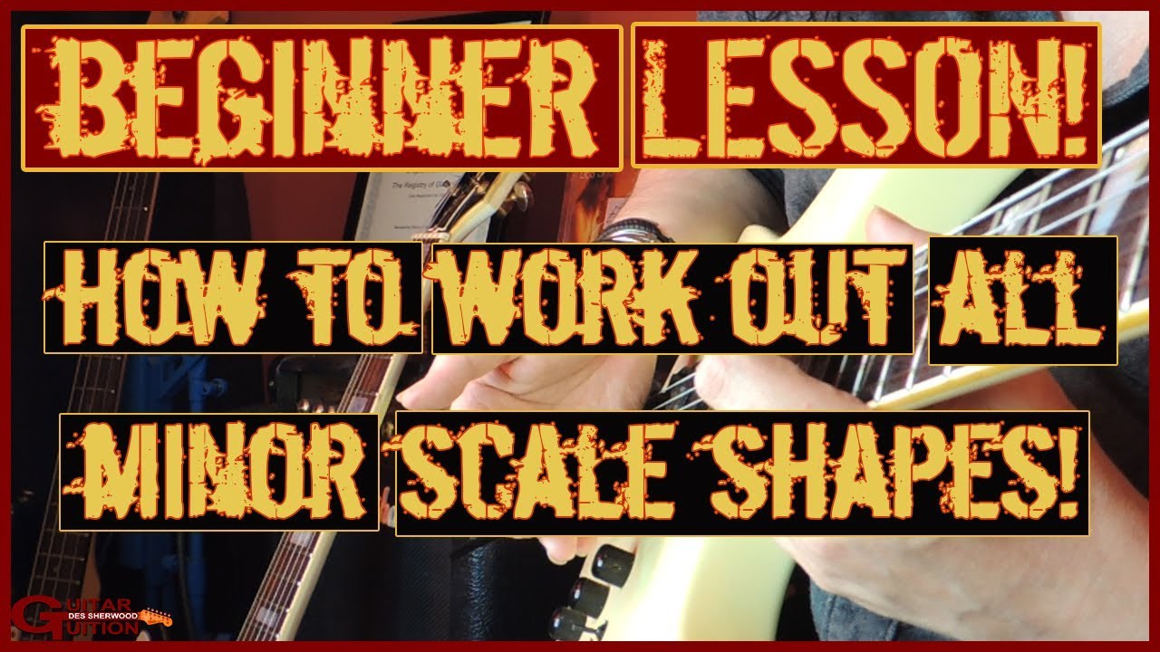 How to understand and work out scale shapes! Beginner lesson. - YouTube