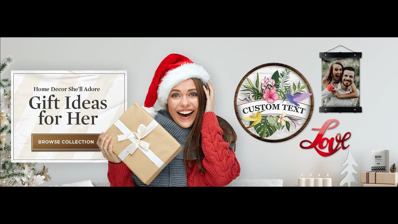 Gifts for Her by Redline Steel - Wall Art Home Decor with Custom and ...