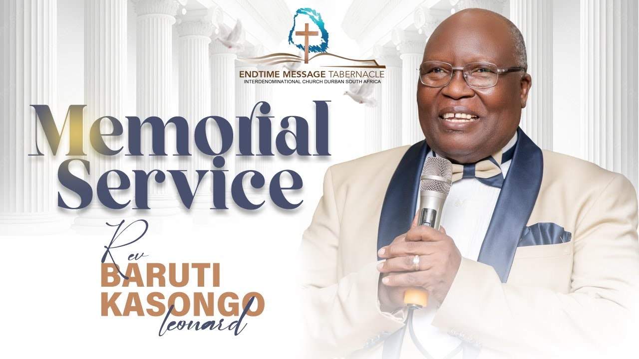 MEMORIAL SERVICE OF REV. BARUTI KASONGO LEONARD, Friday service 14 JUNE 2024 [PART3] - YouTube