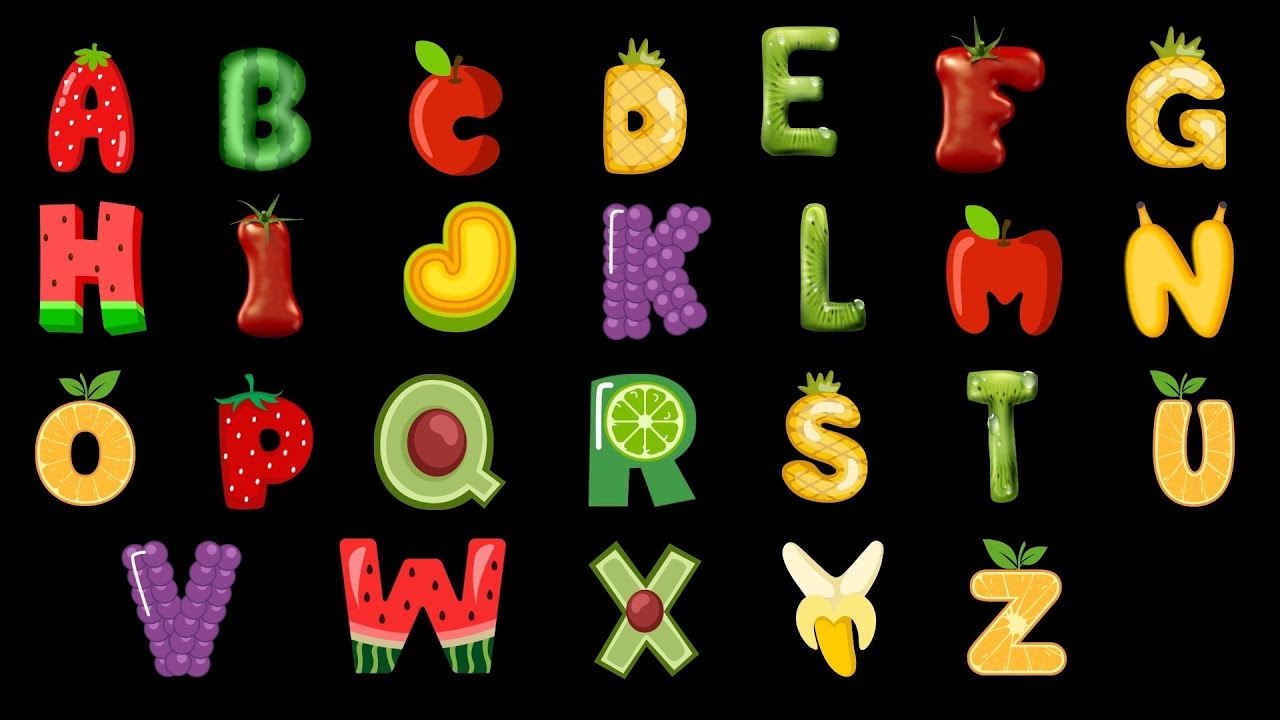ABCD Alphabet Song for Kids & Toddlers | Cute Letter Designs for Easy ...
