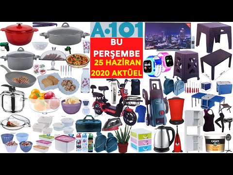 A101 BU PERŞEMBE I A101 25 HAZİRAN 2020 AKTÜEL ÜRÜNLER I A101'DE BU HAFTA I  A101 ( Aktüel )