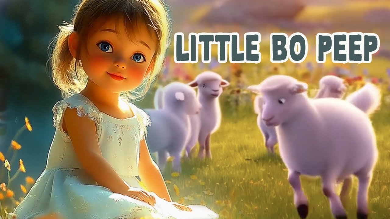Little Bo Peep | Nursery Rhyme for toddlers - YouTube