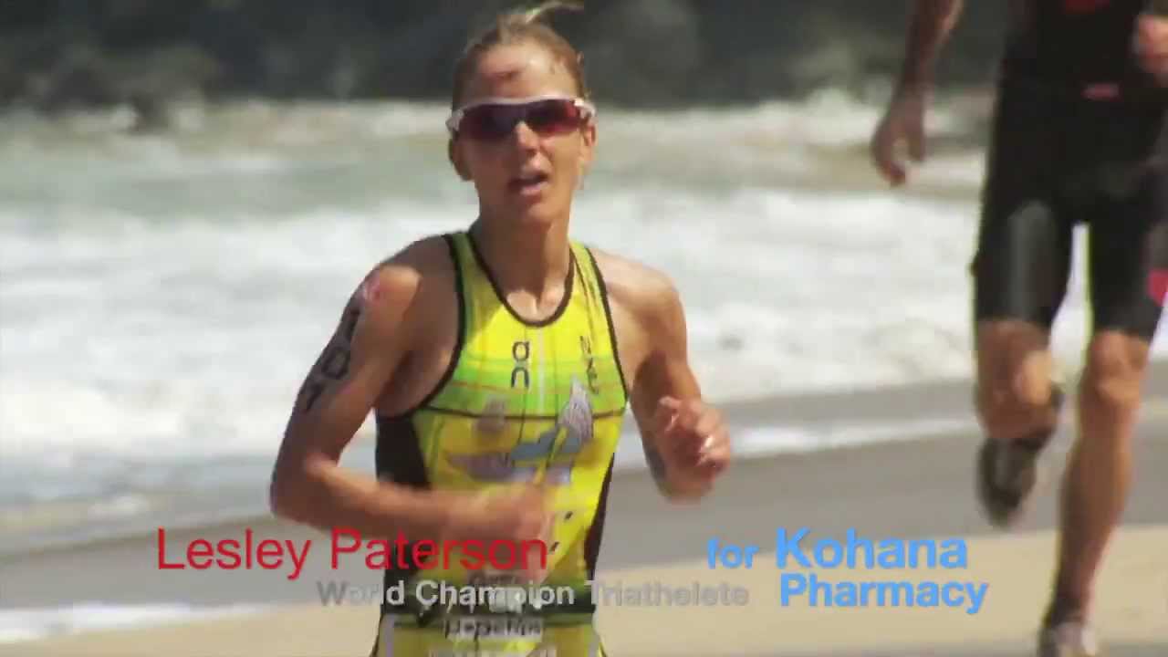 Lesley Paterson, World Champion Triathlete, for Topical Pain Cream by ...