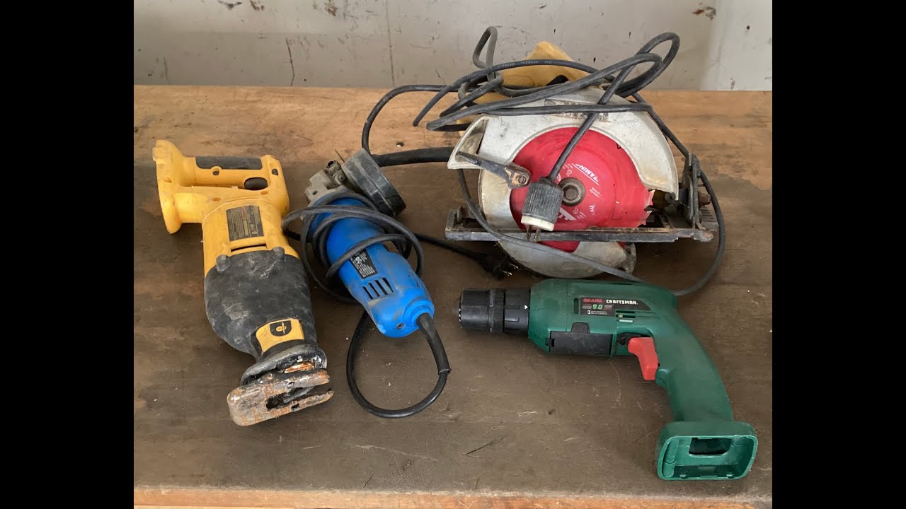 Scrapping some power tools for copper, zinc, and other metals. Are they ...