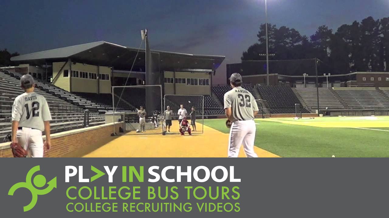 Logan Ransom - Pitching - NC College Bus Tour - www.PlayInSchool.com ...