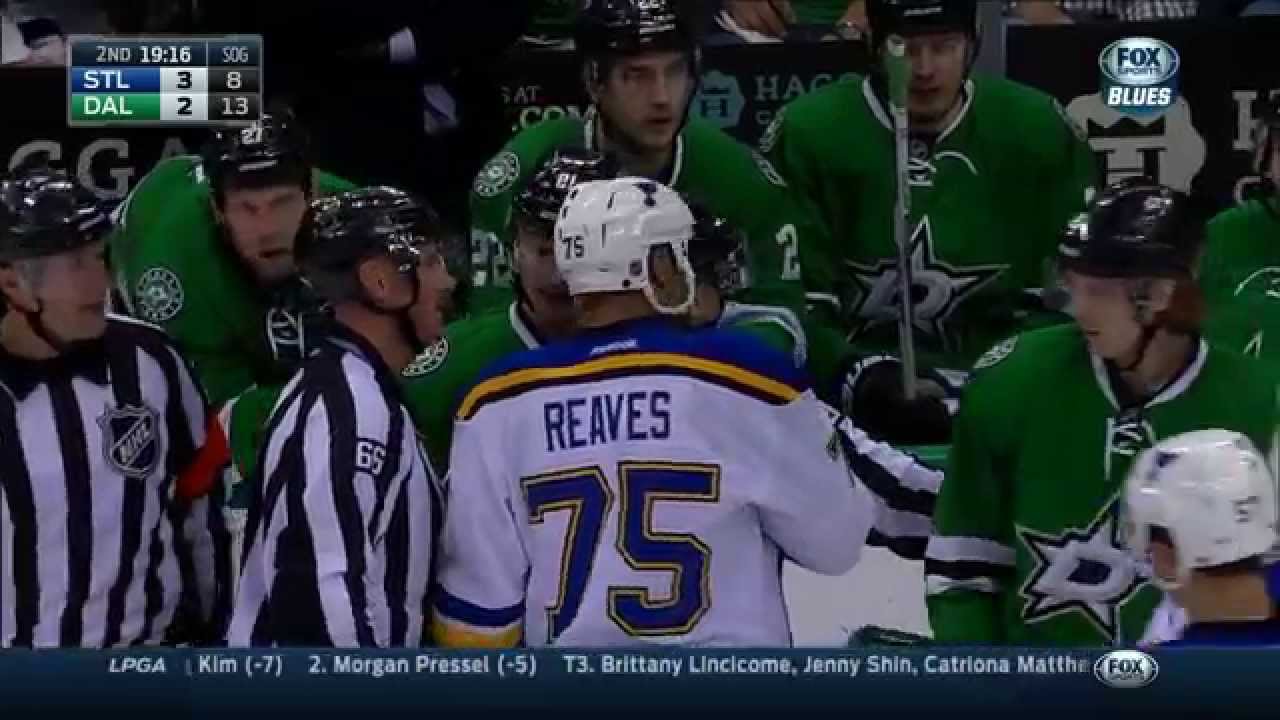 Jamie Benn wrist shot goal 3-2 St. Louis Blues vs Dallas Stars April 3 ...