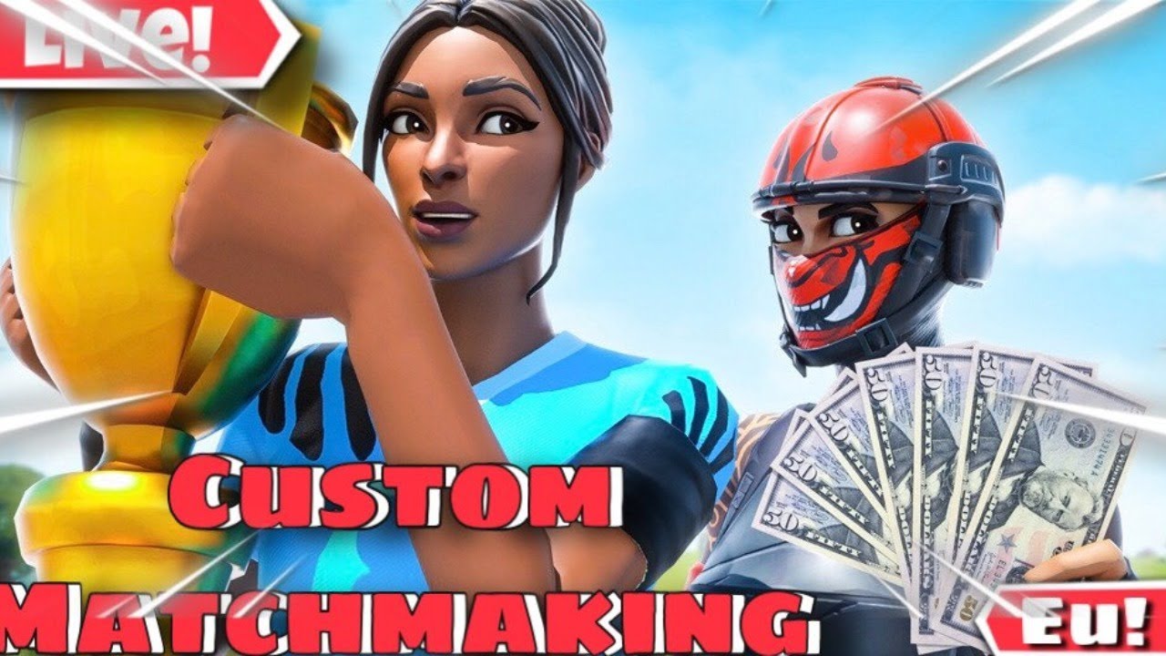 🔴 CUSTOM Matchmaking Eu live solo/duo/squads Fortnite Live custom Games ...