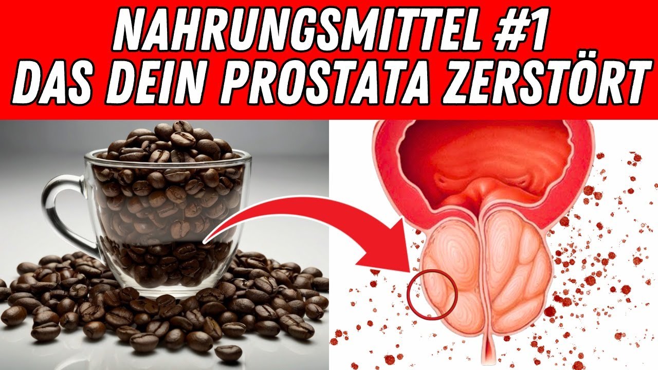 LEBENSMITTEL #1, das deine PROSTATA vergrößert und das du täglich ...
