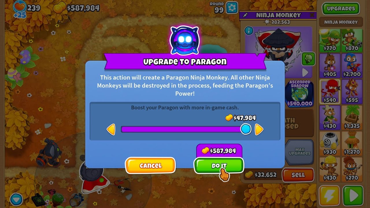 Bloons TD 6 | What is the highest degree i can get on Ascended Shadow ...