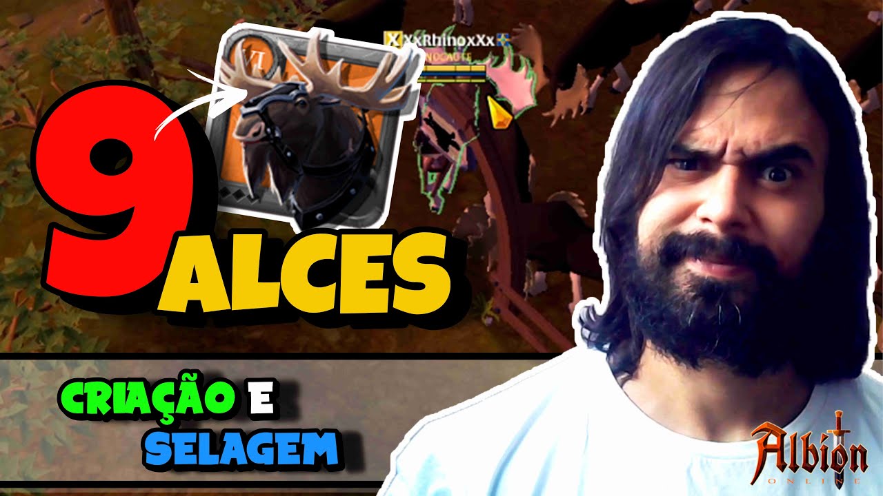 9 Alces Criados e Selados | Albion Online - YouTube