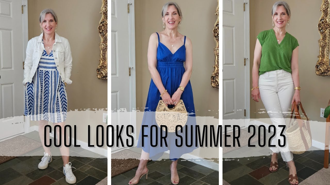 COOL SUMMER LOOKS 2023 | Fashion over 50 | Meet Penelope - YouTube