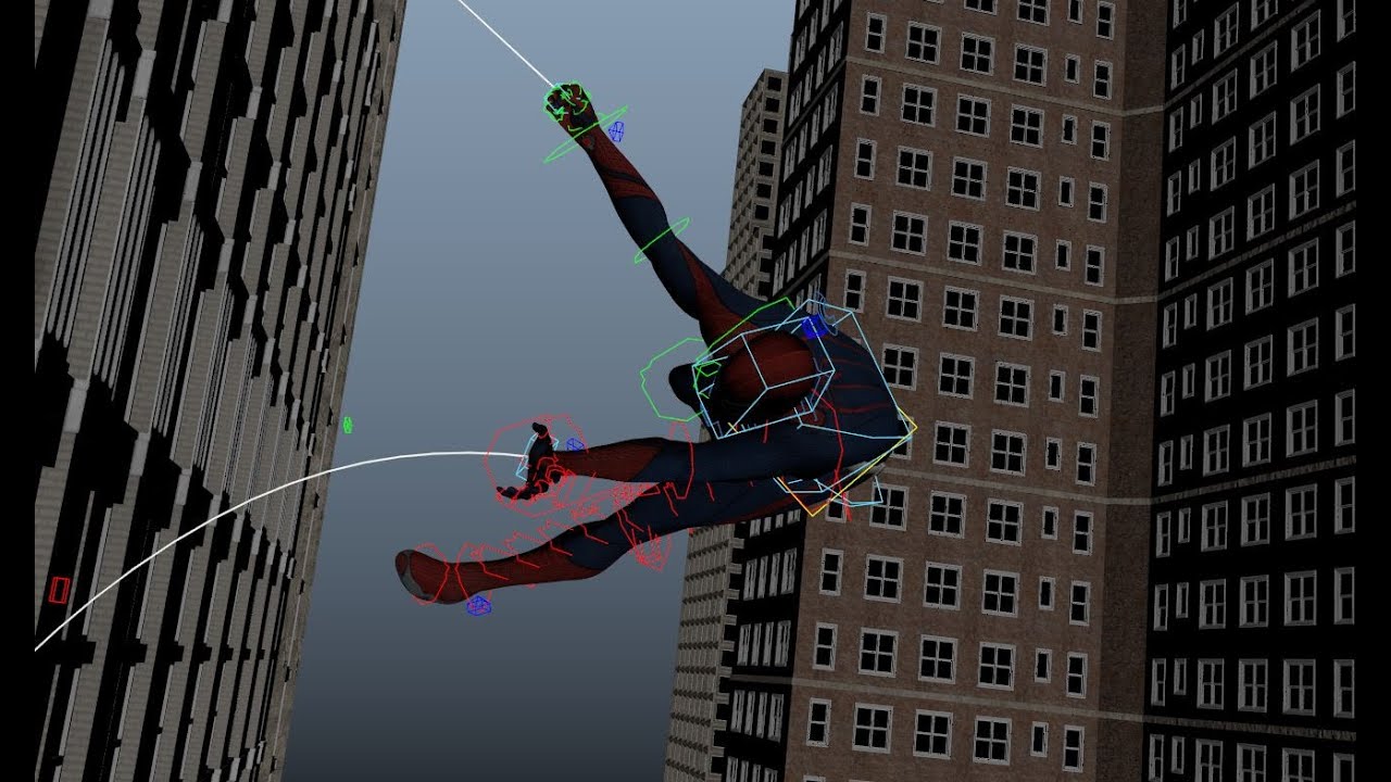 Timelapse animating my TASM Spiderman shot ( BTS ) - YouTube