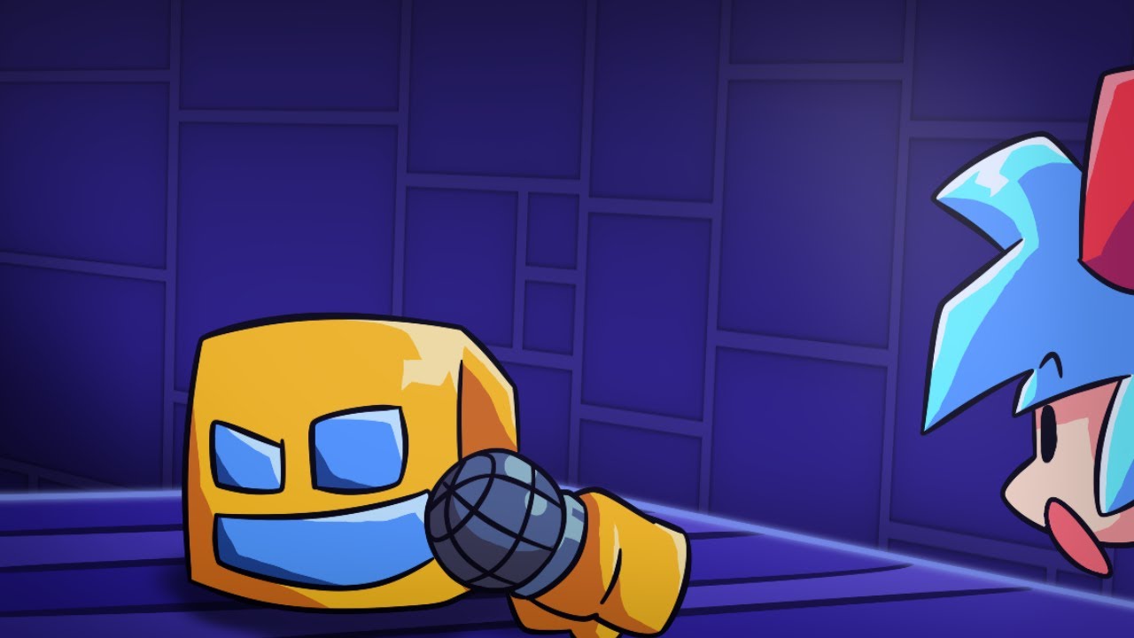 FNF vs GD 1.0 Cube Particules - YouTube