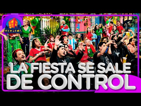 El evento de futbol se convierte en masivo | Vecinos 3/4 | C-10 T21