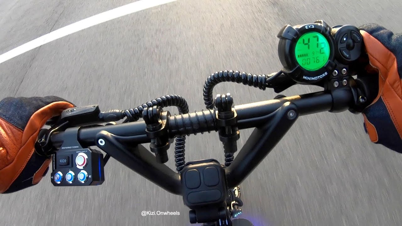 First Ride On The Dualtron Thunder 2 Electric Scooter - YouTube