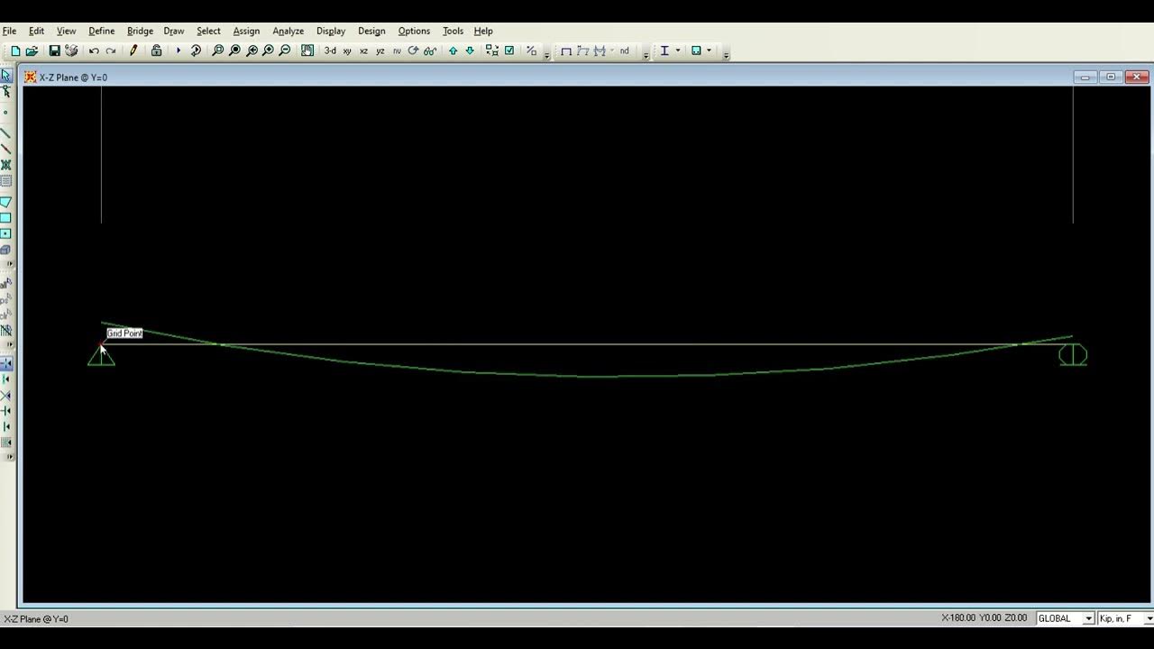 Prestressed Concrete Beam Modelling in SAP2000 - YouTube