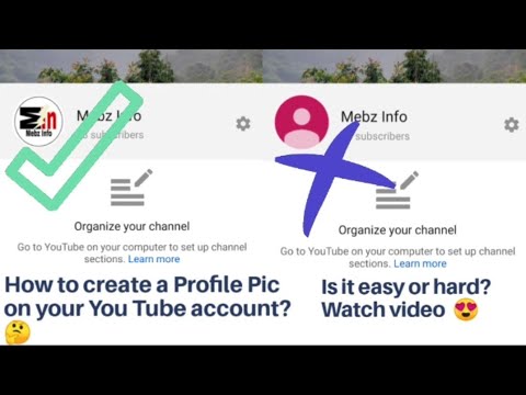 How To Put Profile Pic on You Tube account ? Is it easy ? Answers in ...