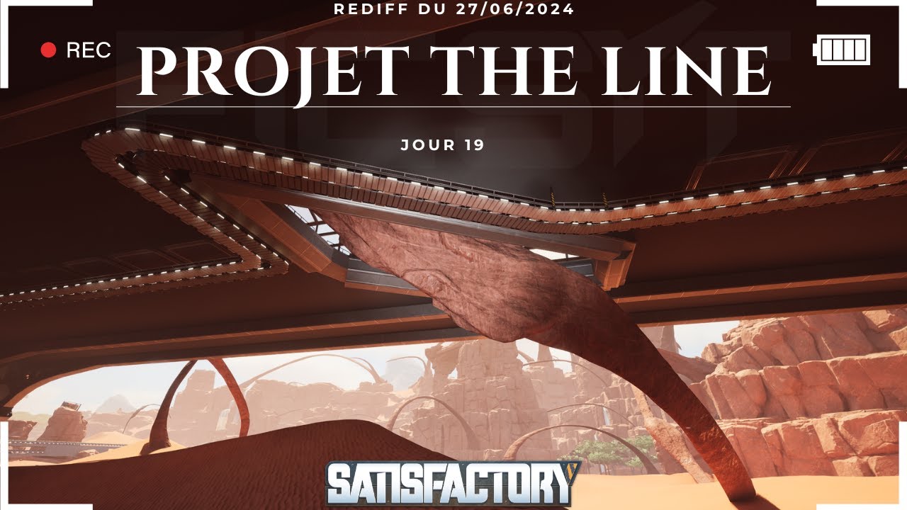 Map défi : The Line Jour 19 - YouTube