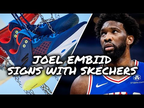 CONFIRMED! Joel Embiid Signs with Skechers, Wears Skechers SKX Float on ...