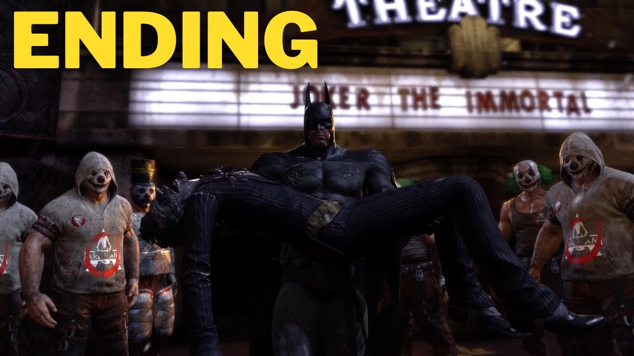 Batman Return To Arkham City Ending - YouTube
