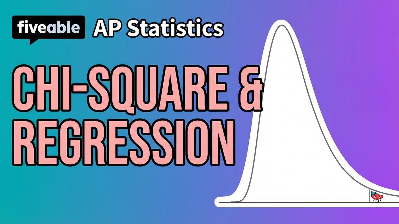 AP Statistics CRAM – Chi-Square Tests & Regression | Fiveable Cram Archive