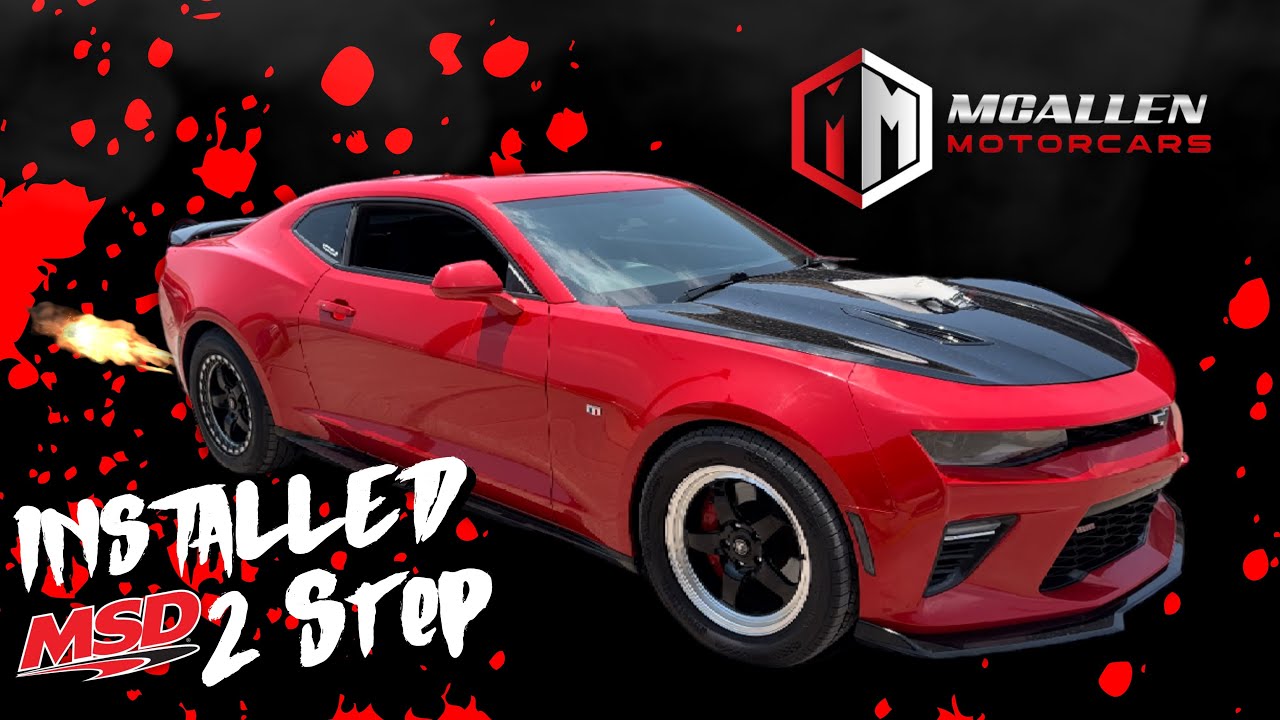 Installed MSD 2 Step on our race car!! - YouTube