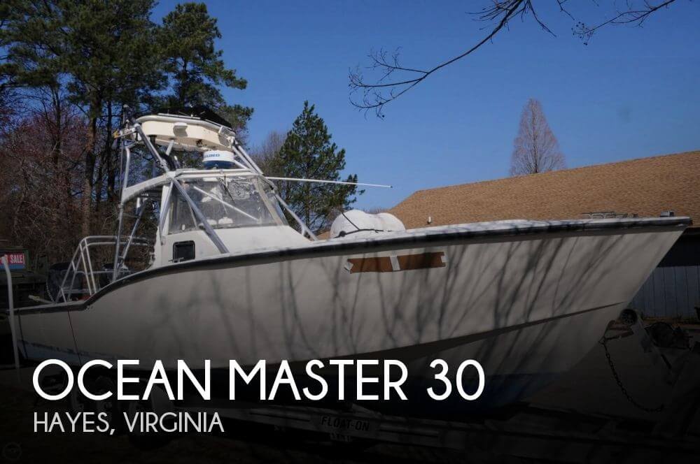 [UNAVAILABLE] Used 1988 Ocean Master 31 in Hayes, Virginia - YouTube